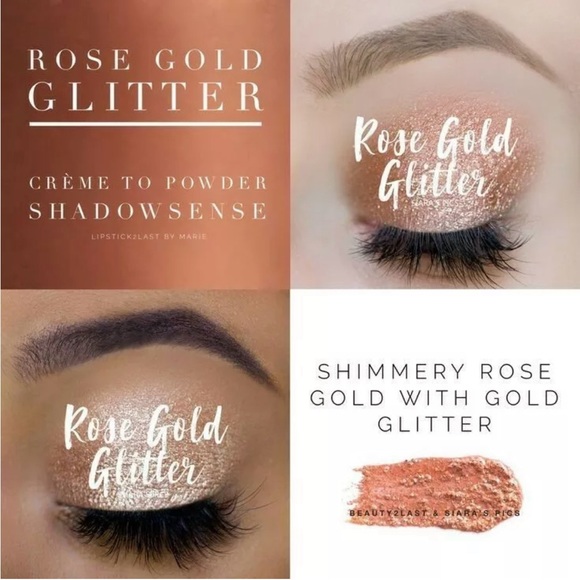 SeneGence | Makeup | Senegence Shadowsense Rose Gold Glitter | Poshmark